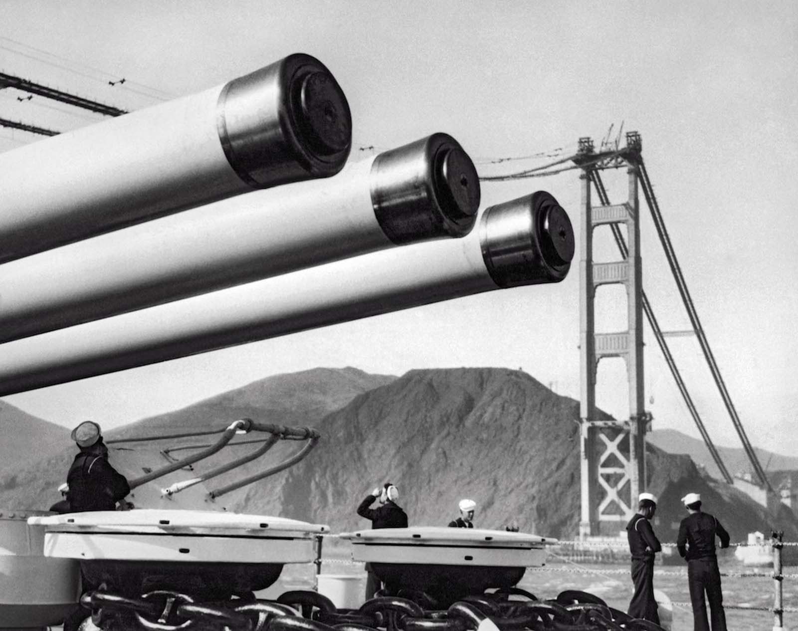 Construction of the Golden Gate Bridge- in pictures - Museum Facts